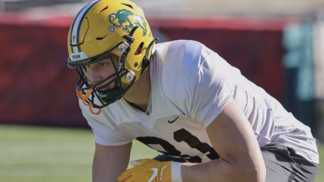 Former NDSU TE Babicz Preps For NFLPA Collegiate Bowl Saturday - KVRR ...