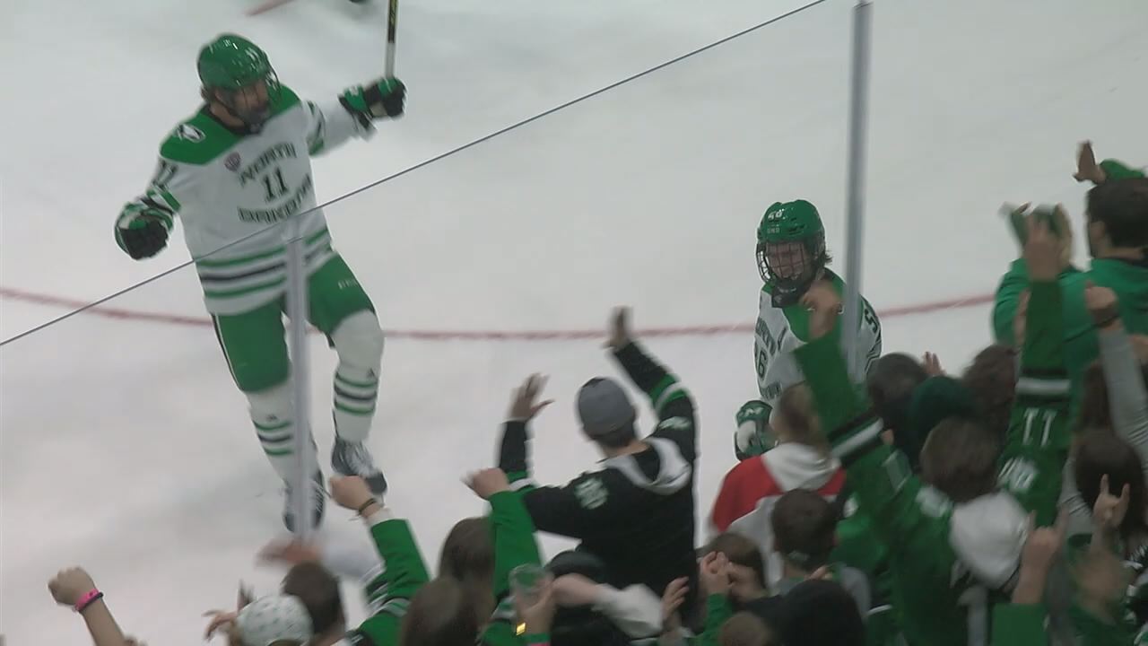 UND Hockey Building Off First Wins Of 2022 - KVRR Local News