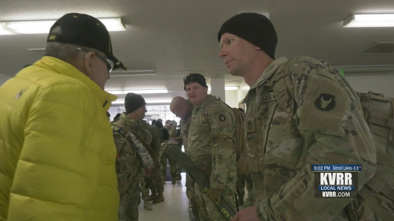 Family, Friends Welcome Detroit Lakes Area National Guard Troops Home ...