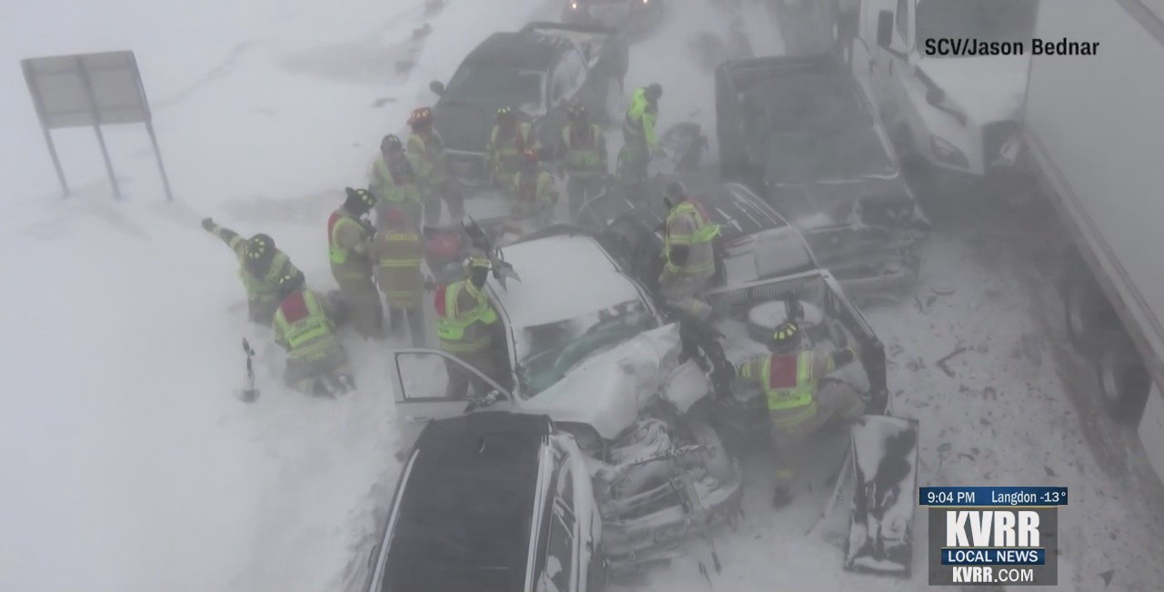 First responders share their experiences from 14 vehicle I-94 crash ...