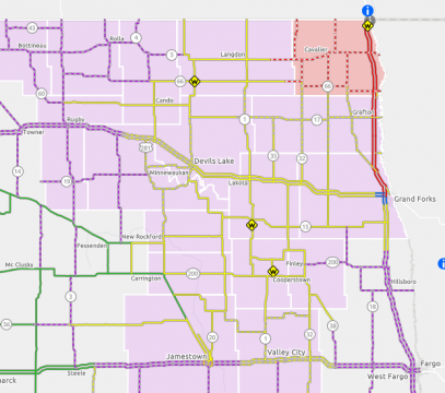 I-29 closed from Grand Forks to Canadian border - KVRR Local News