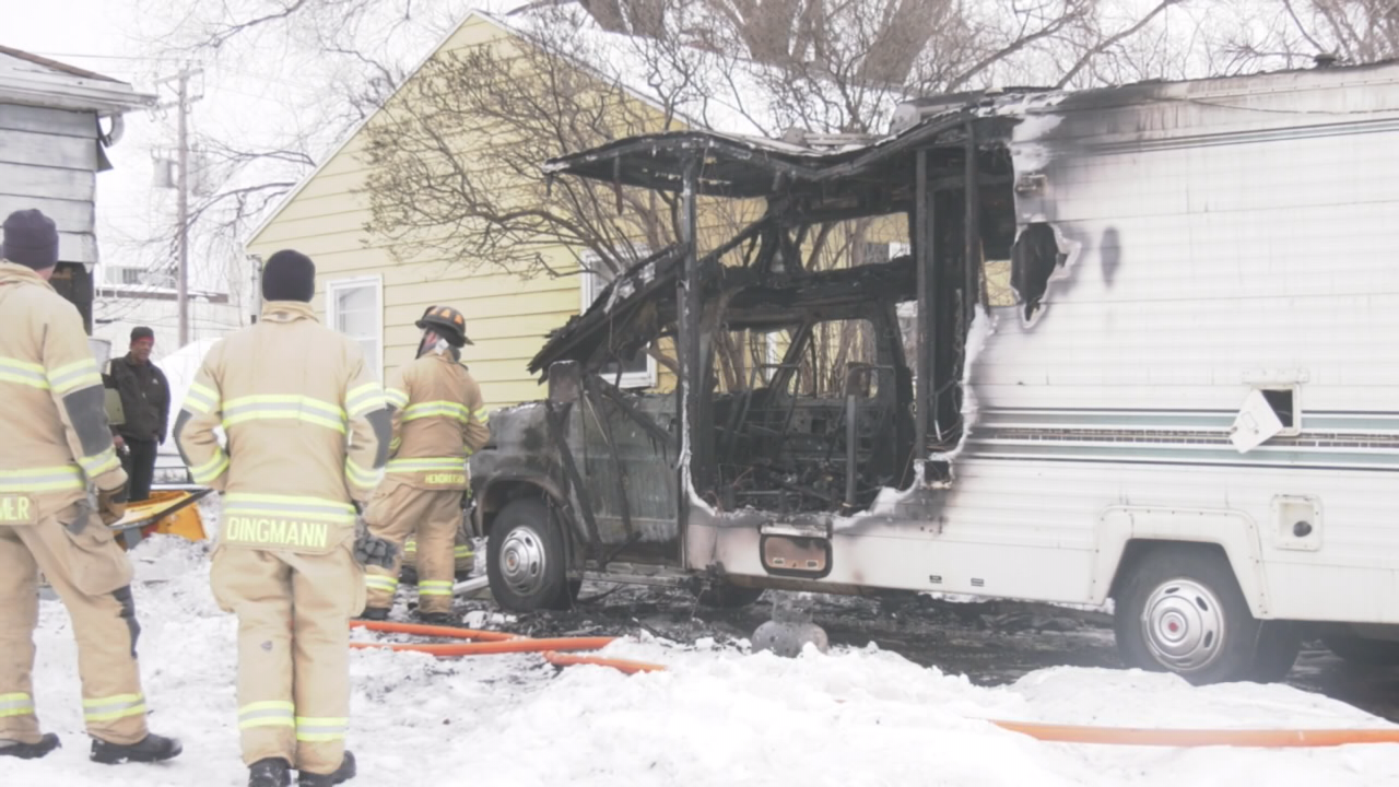Fargo home's metal siding prevents damage from RV fire from becoming ...