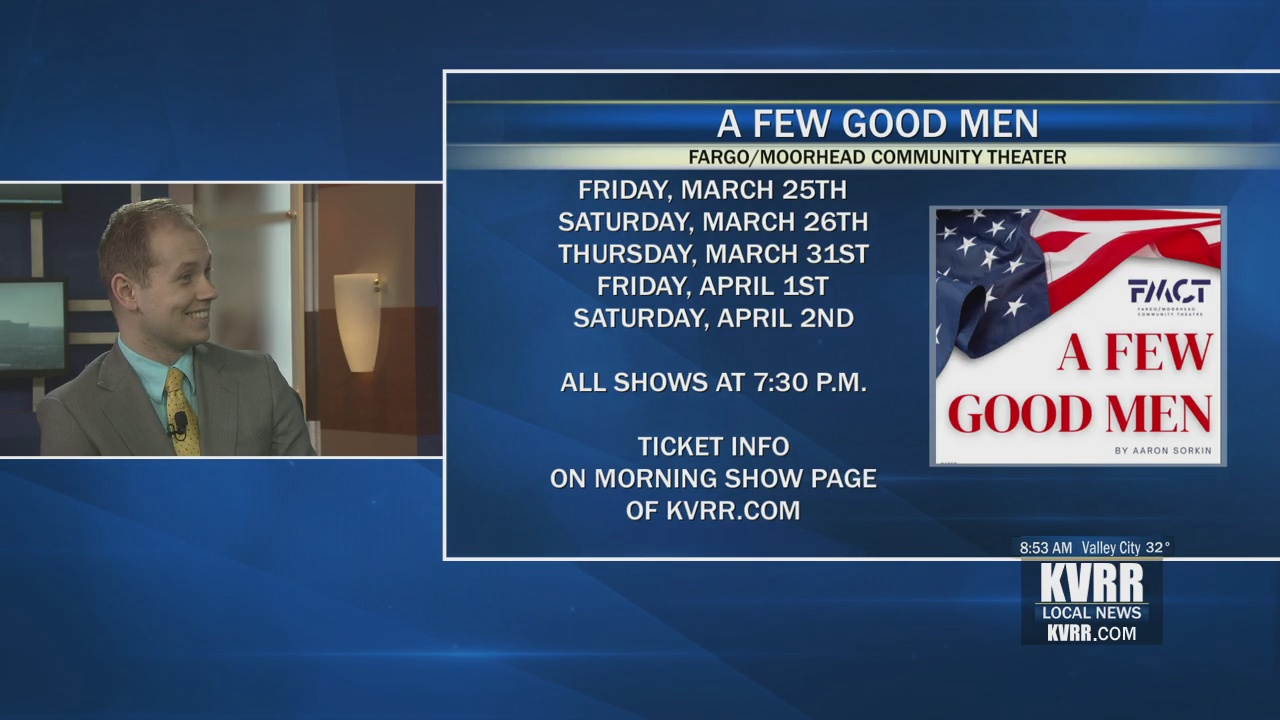 LIVE: KVRR's Marshall Downing To Take The Stage With FMCT - KVRR Local News