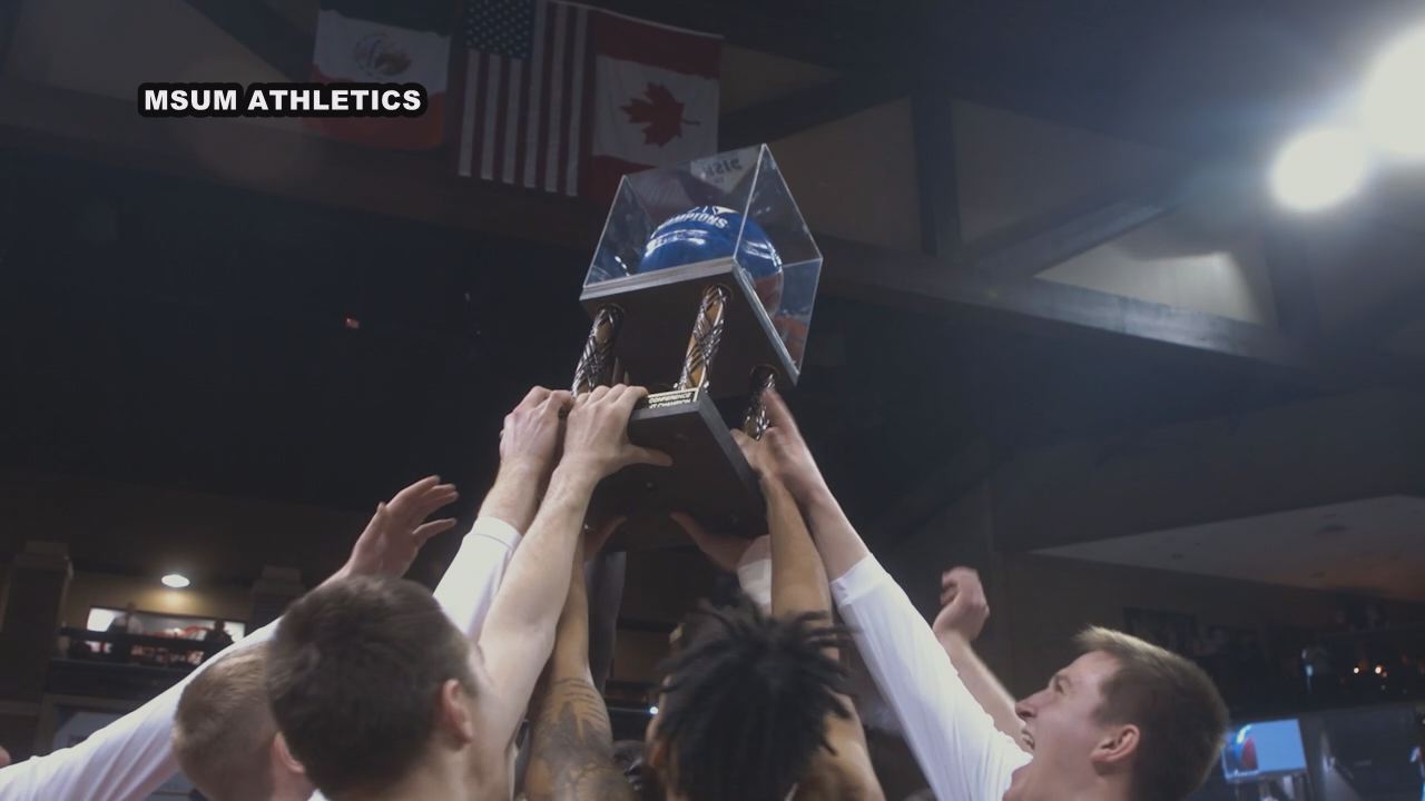 MSUM Seniors React To Winning First NSIC Championship - KVRR Local News