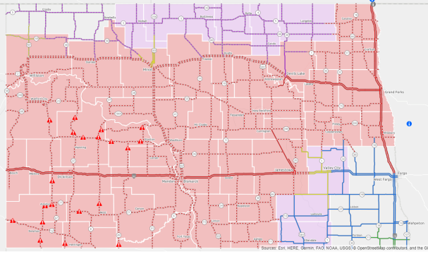 UPDATE: Portions of I-94, I-29 & Hwy. 2 closed in North Dakota - KVRR ...