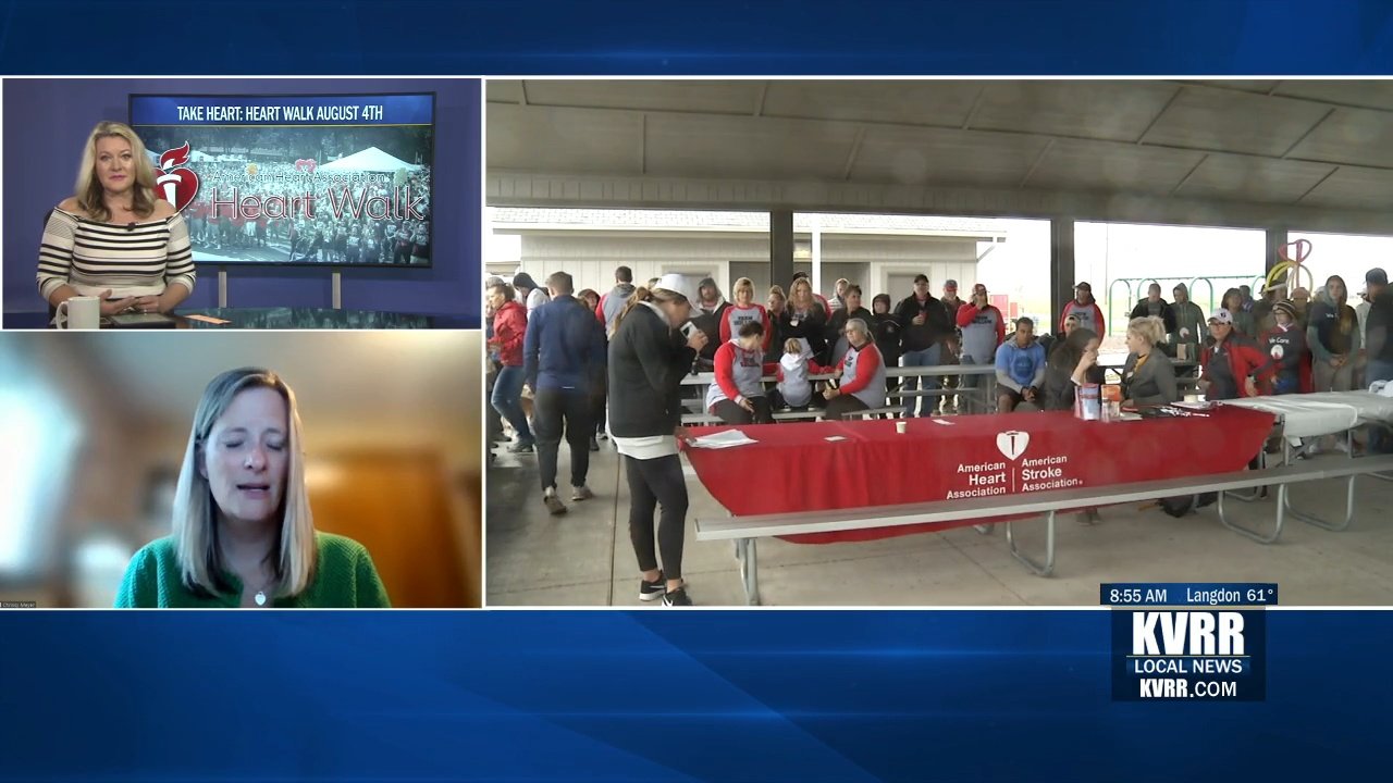 LIVE: Heart Walk Returns - KVRR Local News