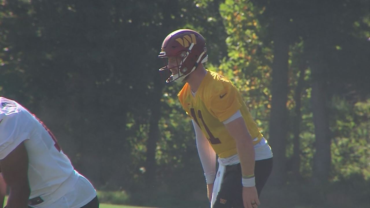 Former Bison Wentz Reports to Commanders Training Camp Feeling Wanted ...