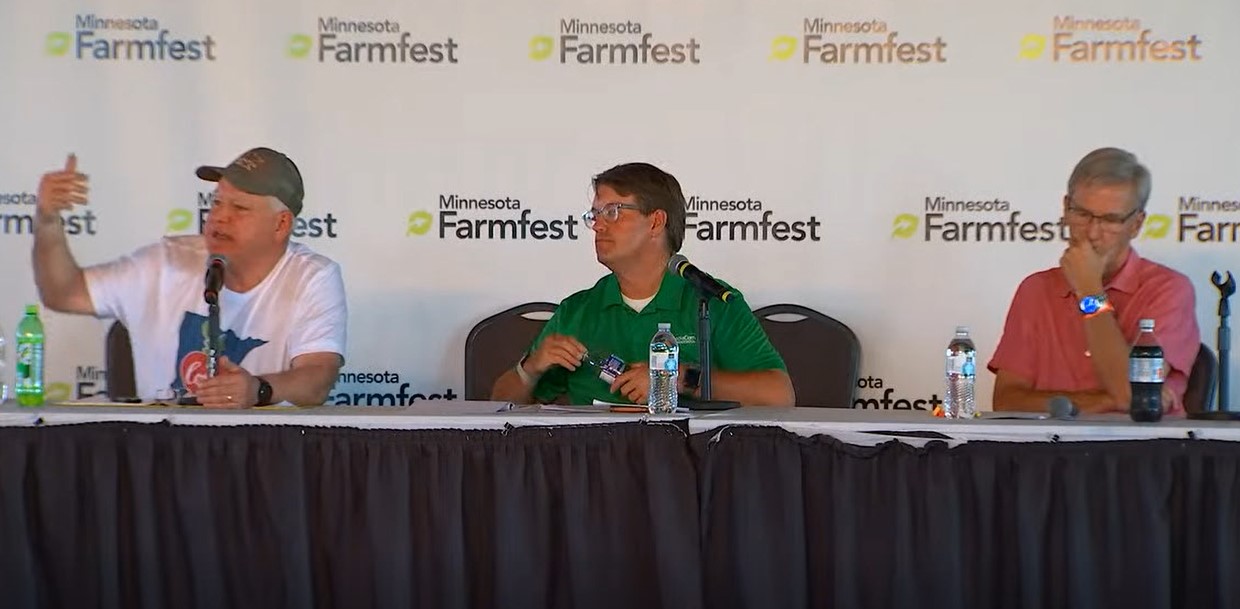 Walz And Jensen Debate The Issues at FarmFest 2022 - KVRR Local News