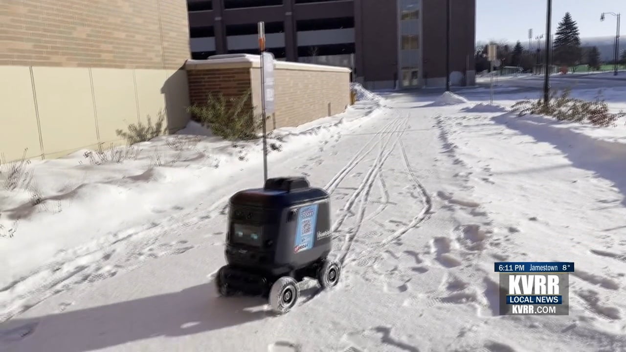 Food delivery robots coming to UND - KVRR Local News