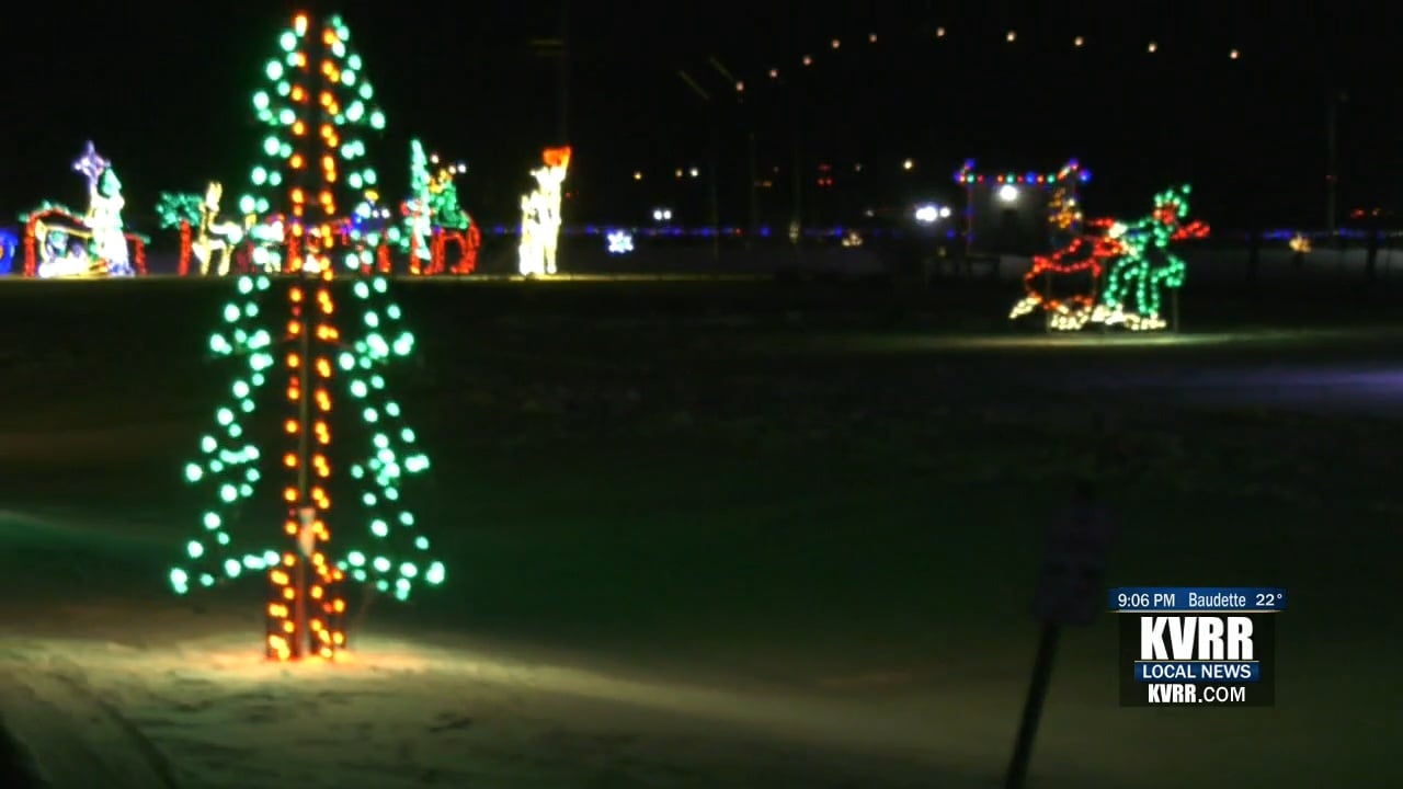 RRVF light show debuts new horse carriage ride - KVRR Local News