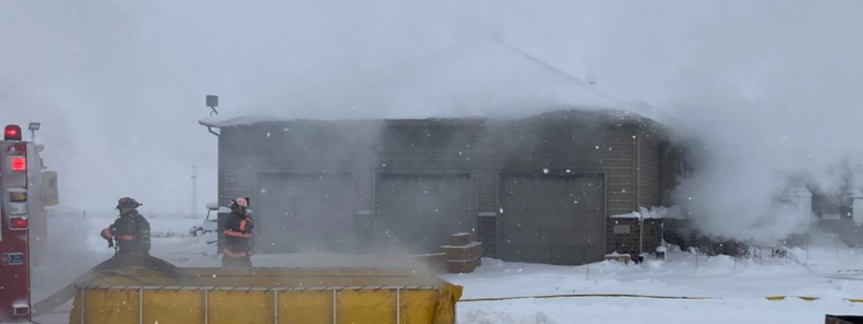 Fire Damages Garage at House South of Oxbow Monday Afternoon - KVRR ...