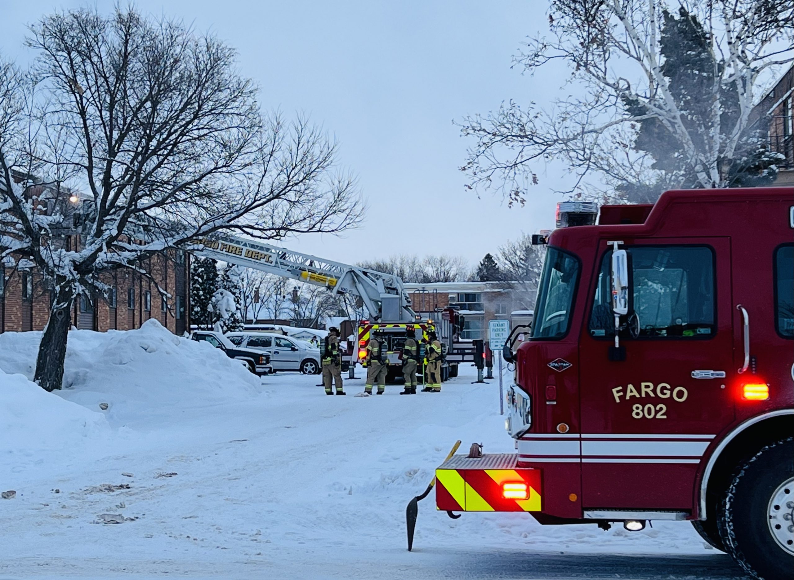 No serious injuries in south Fargo apartment fire - KVRR Local News