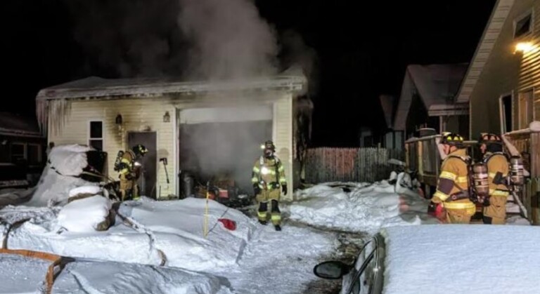 Detached Garage Fire In South Fargo Under Investigation - KVRR Local News