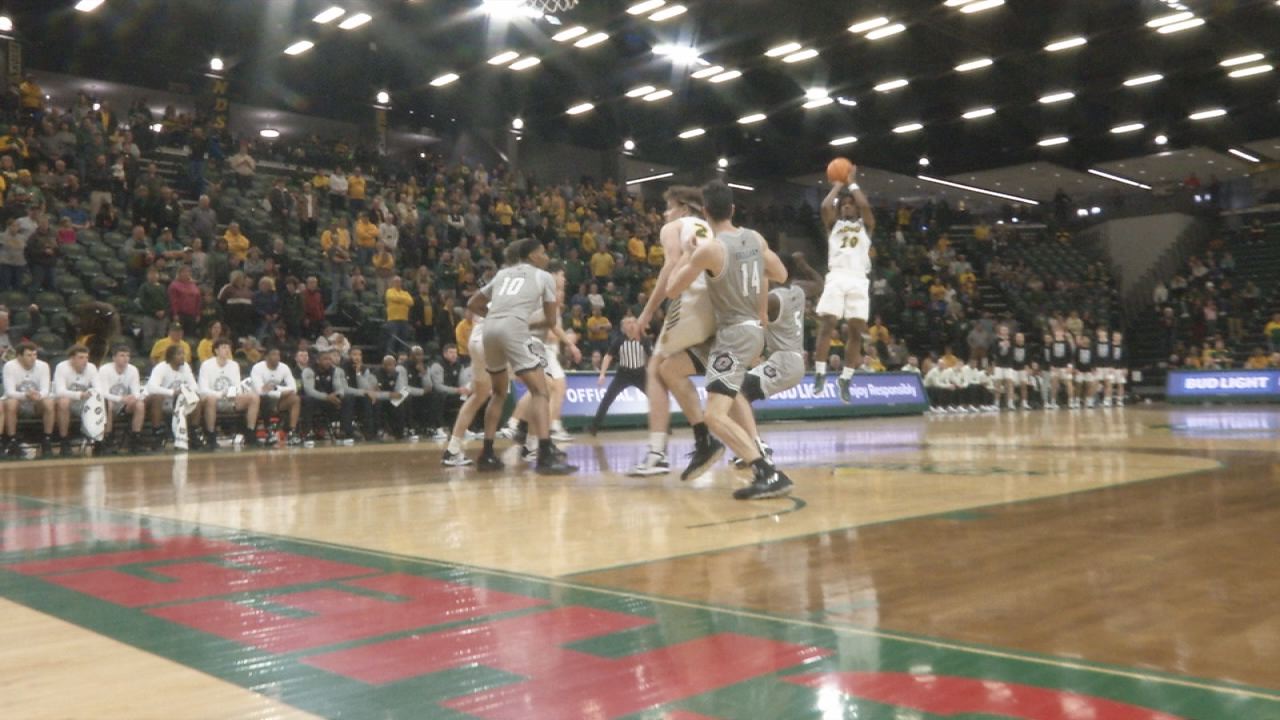 NDSU Takes Care Of Business V Omaha; 84-55 - KVRR Local News