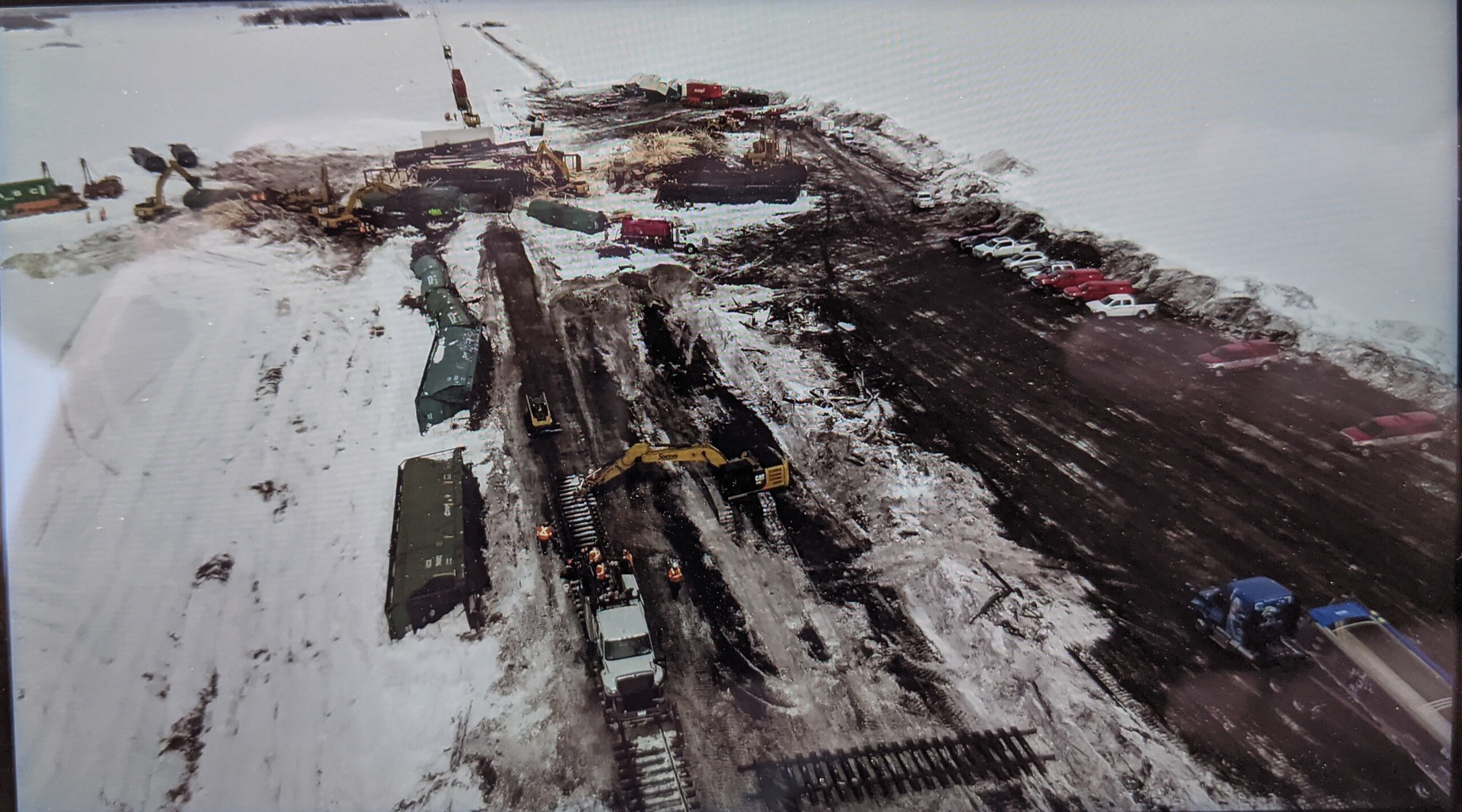 Video CP Railway Train Derails Near Wyndmere No Injuries KVRR Local Video CP Railway Train Derails Near Wyndmere No Injuries KVRR Local