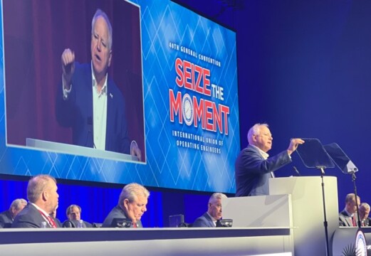 Gov. Walz Attends Operating Engineers Union Convention in Florida ...