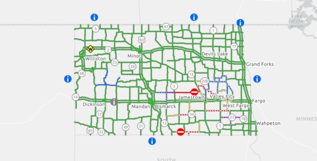 UPDATE: Majority of Roads Are Back Open Across North Dakota - KVRR ...