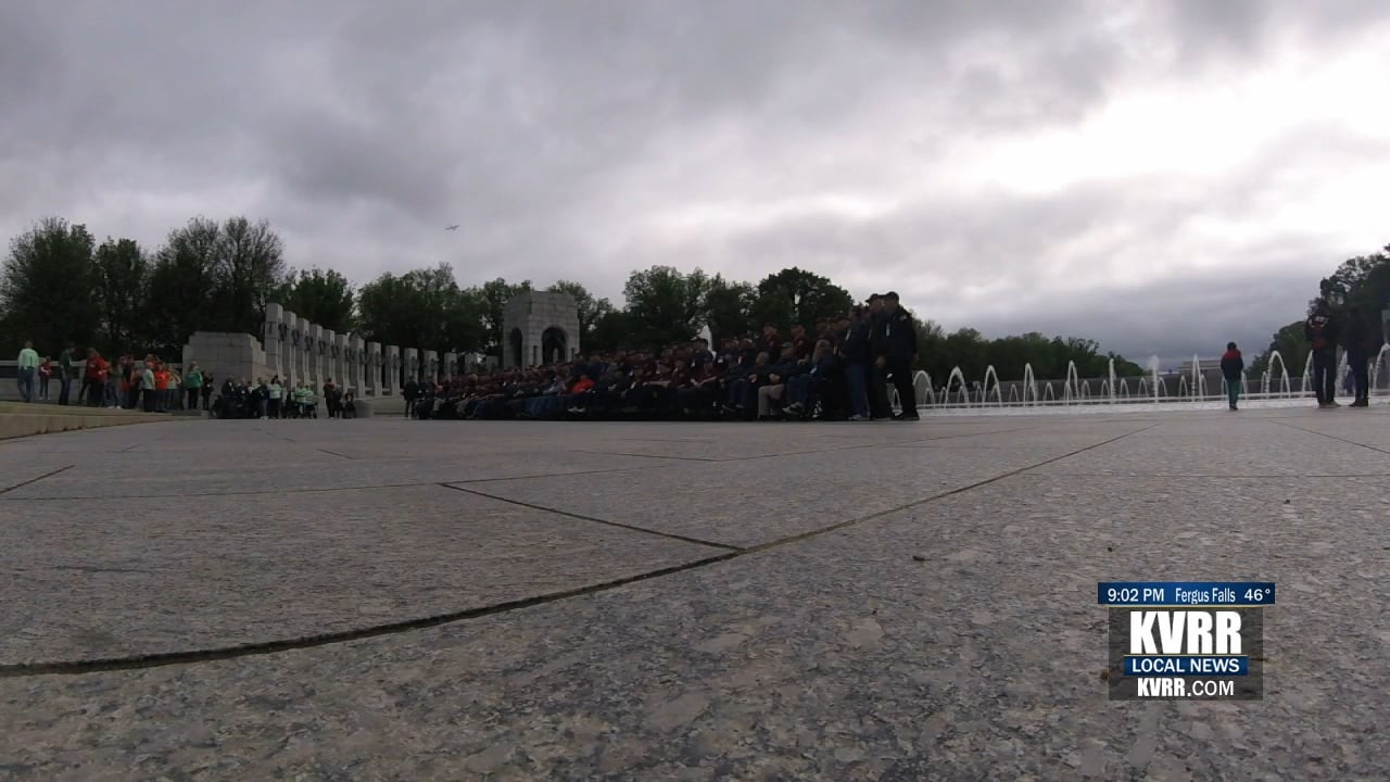 Honor Flight Takes Around 100 Local Veterans to Washington, D.C. - KVRR ...