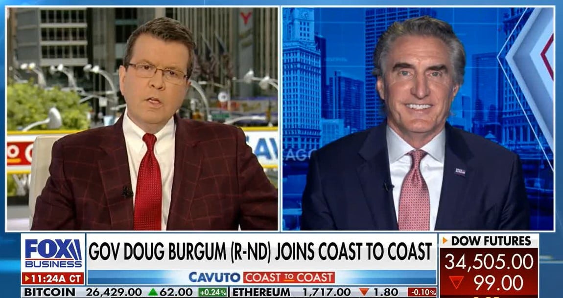 Gov. Burgum Talks Issues In Presidential Run on Fox Business - KVRR ...