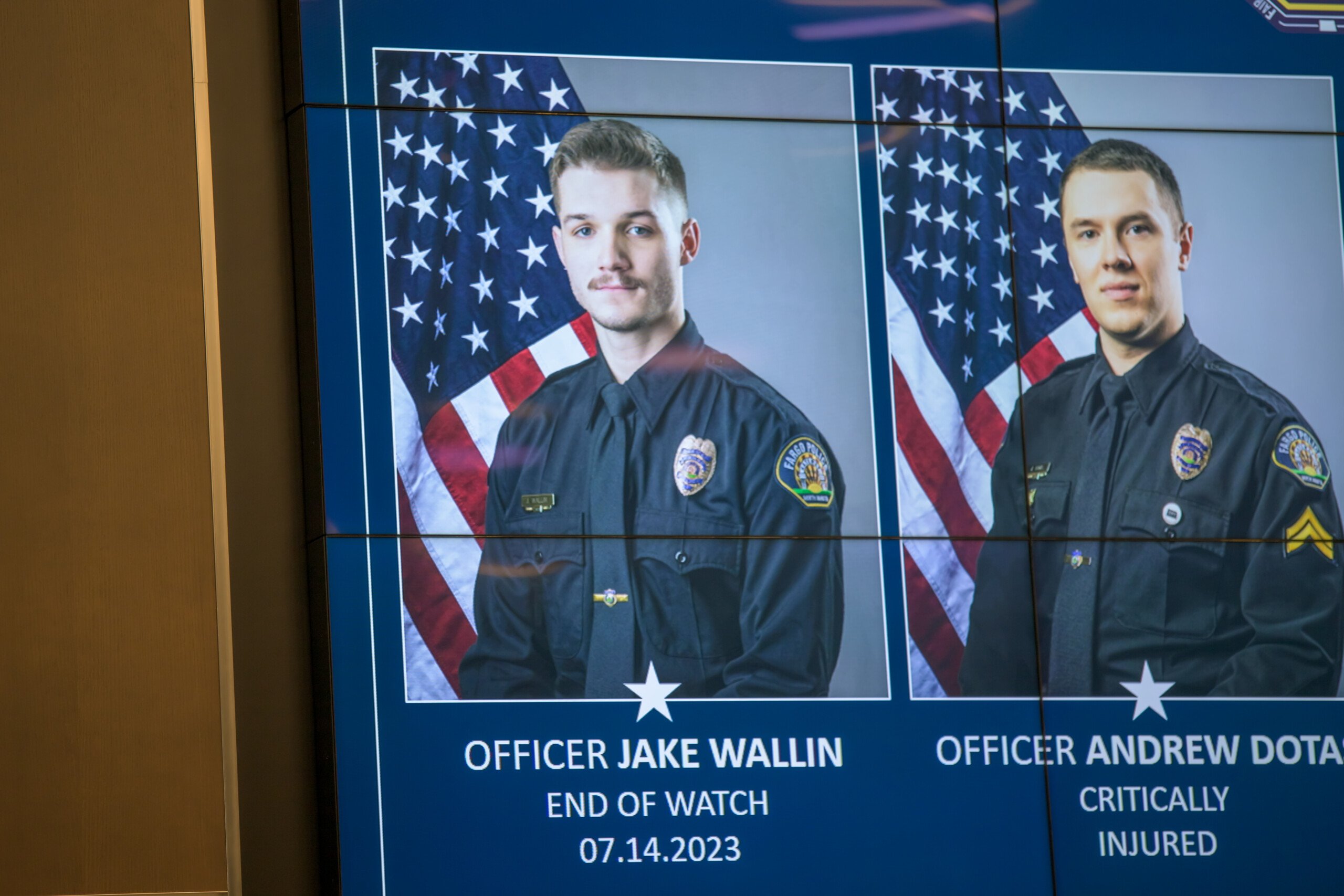 Funeral scheduled for fallen Fargo Officer Jake Wallin - KVRR Local News