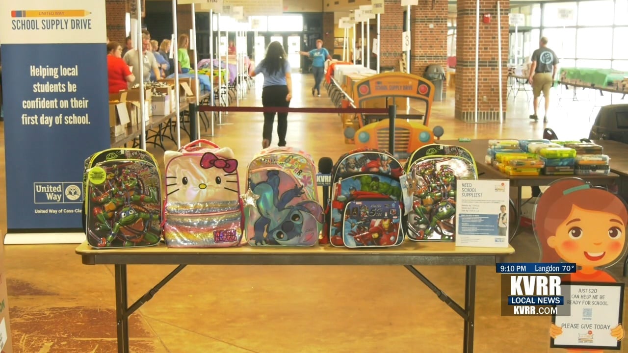 United Way's 25th annual school supply drive - KVRR Local News