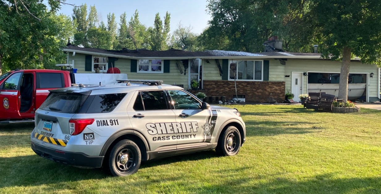 House in Rural West Fargo Destroyed In Overnight Fire - KVRR Local News