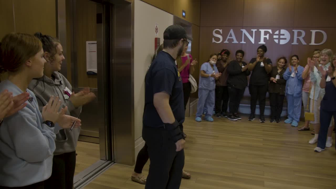 VIDEO: Fargo Police Officer Tyler Hawes Released From The Hospital ...