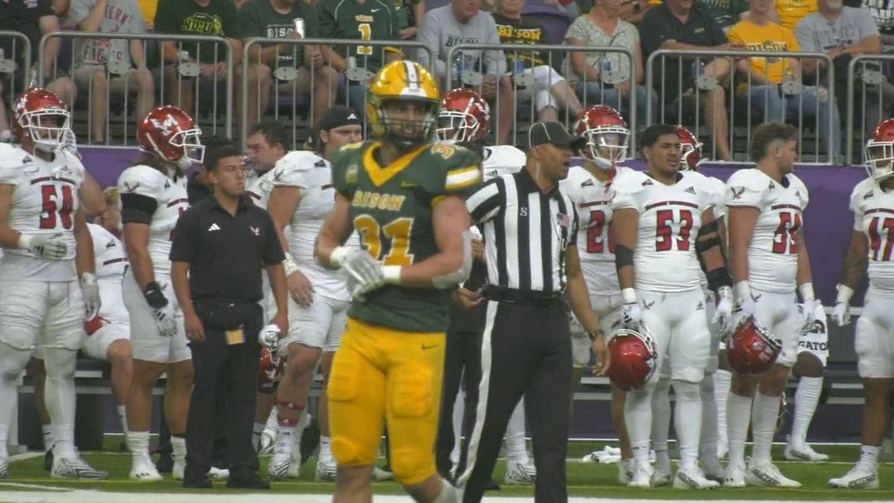 Bison and Fighting Hawks Receive MVFC Honors - KVRR Local News