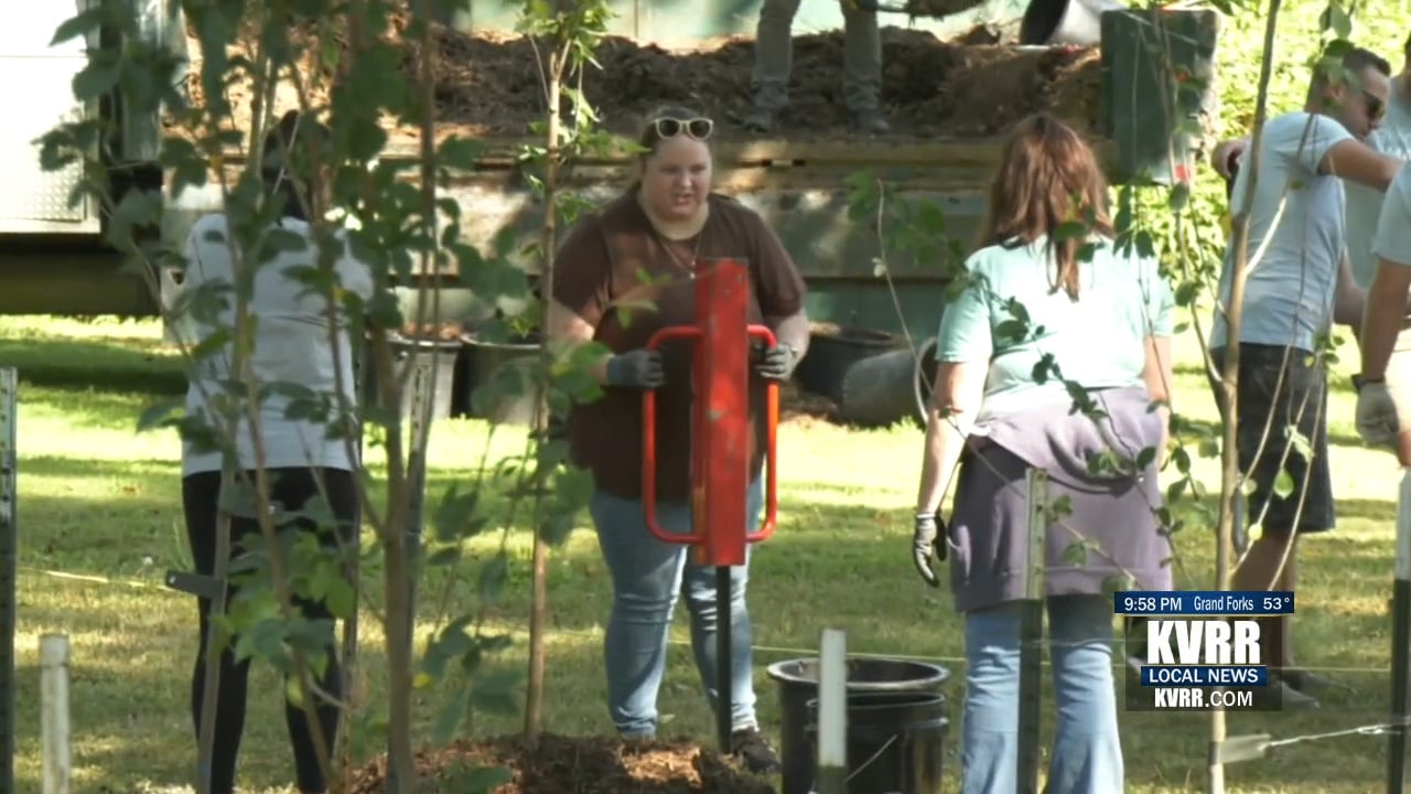 Reforest the Red event Plants thousands of trees - KVRR Local News