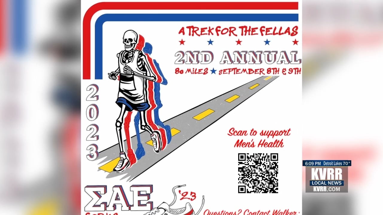 2023 March for Movember: 80 mile walk from Grand Forks to Fargo - KVRR ...