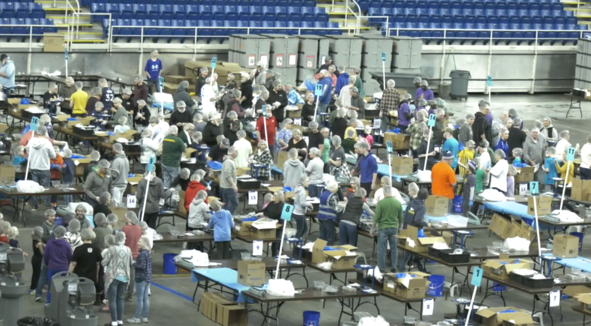 Feed My Starving Children Fargopack starts record breaking meal packing ...