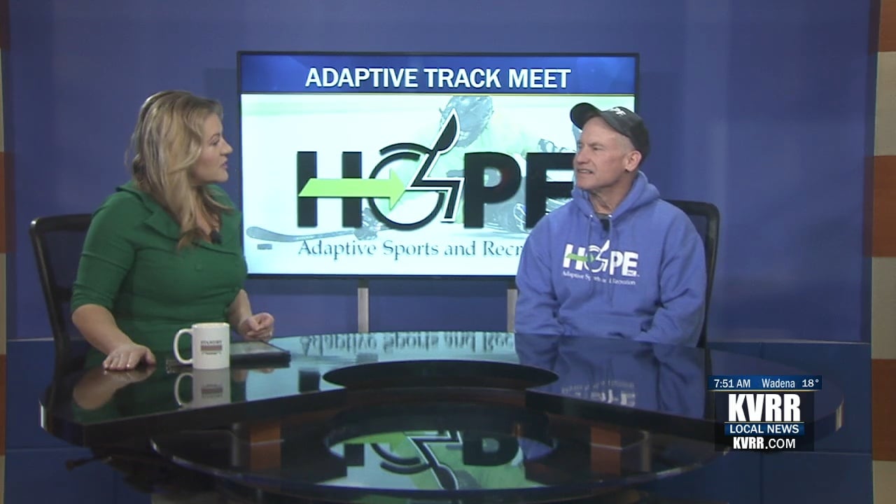 LIVE: Winter Track Meet With HOPE Inc. - KVRR Local News