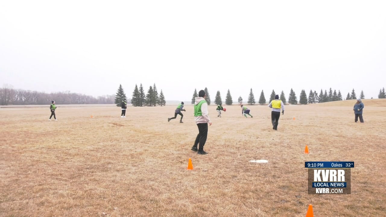 Frostival continues with outdoor kickball tournament - KVRR Local News