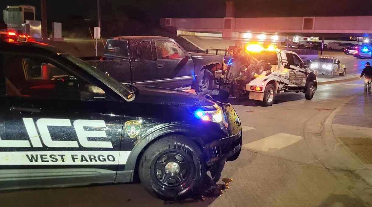 Two arrested after West Fargo police pursuit that ended in Fargo - KVRR Local News