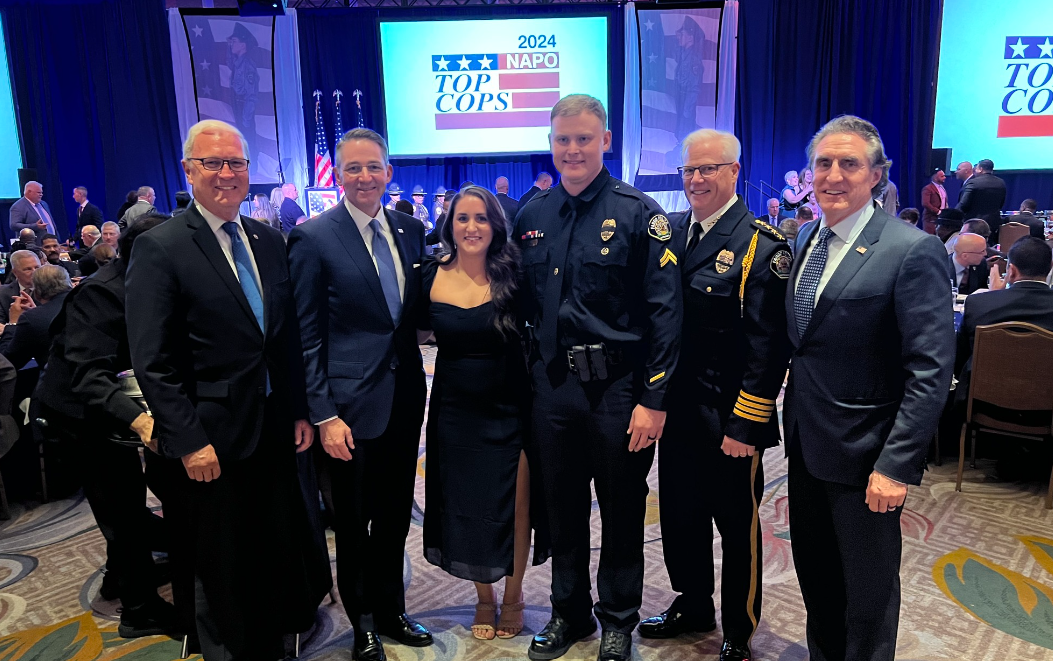 Zach Robinson Given TOP COPS Award in Washington, D.C. - KVRR Local News