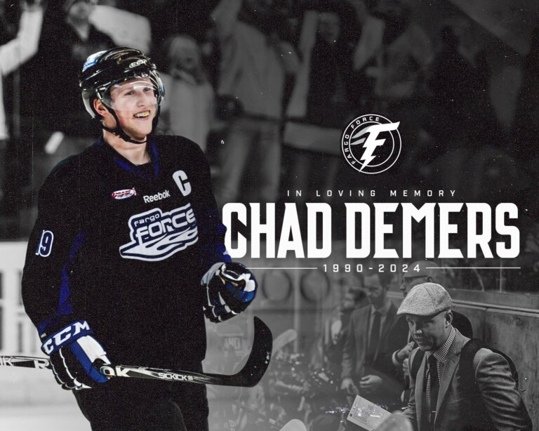 Former Fargo Force's Chad Demers passes away - KVRR Local News