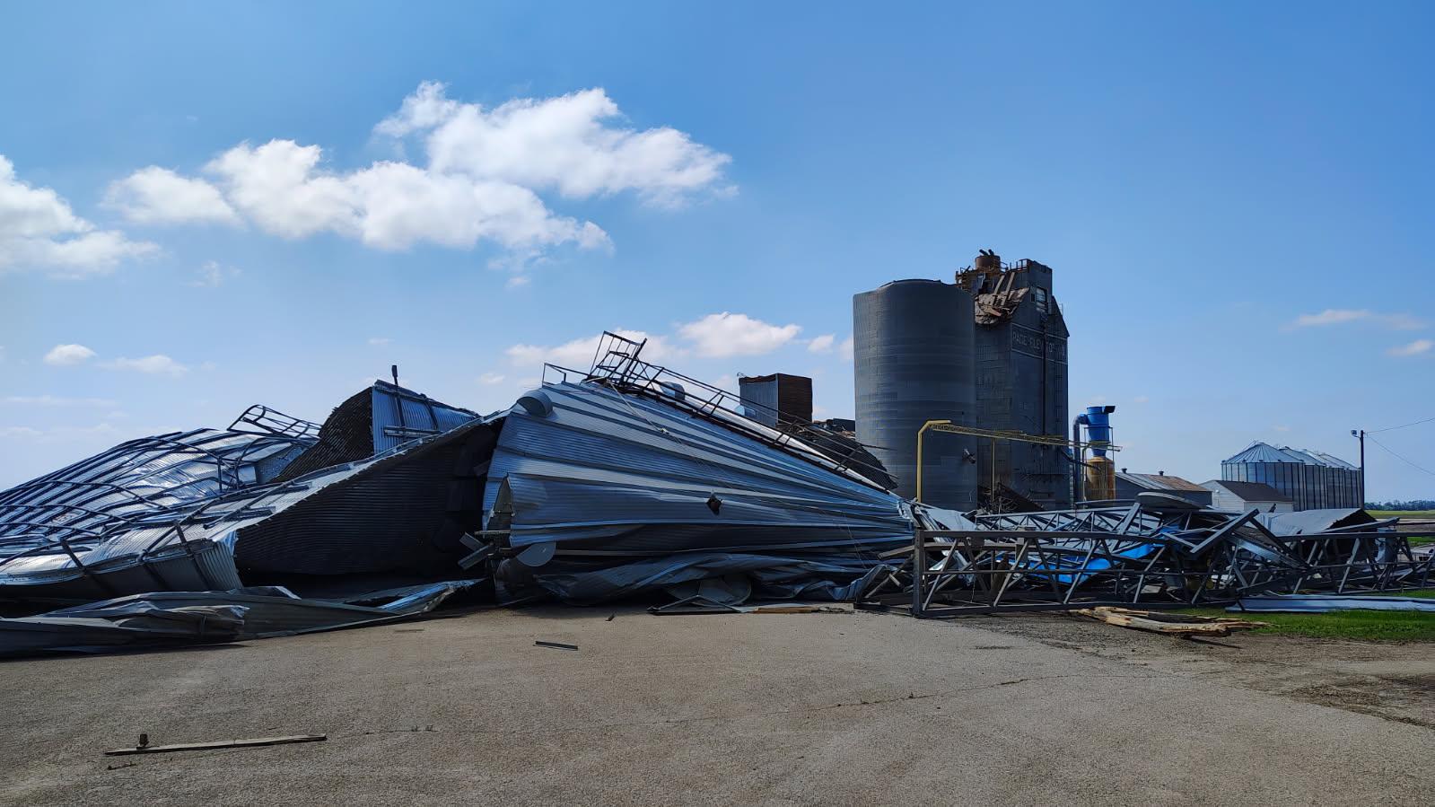 Storm Damage in Page, North Dakota - KVRR Local News