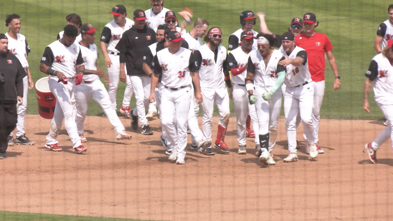 FM RedHawks Soar Above .500 on the Season Behind Dillon Thomas Walk-Off Sunday - KVRR Local News