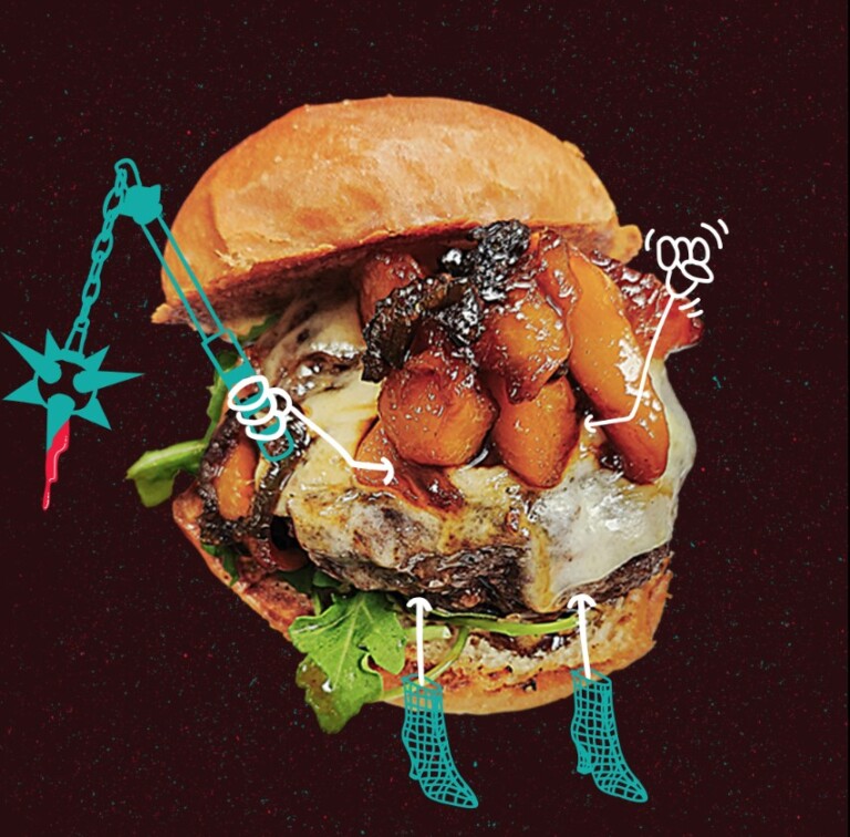 "Peach Be with You" burger wins Downtown Fargo Burger Royale ...