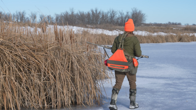 ND Game and Fish warns hunters about dangers of thin ice - KVRR Local News