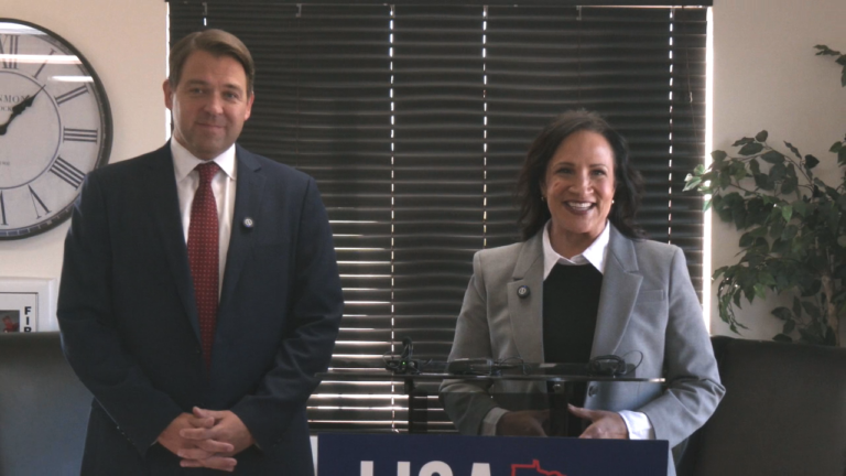 MN Governor candidate Lisa Demuth visits Moorhead with newly announced ...
