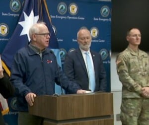 Walz: National Guard staged and ready to support law enforcement - KVRR ...