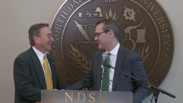 North Dakota State University welcomes new Interim President Rick Berg ...