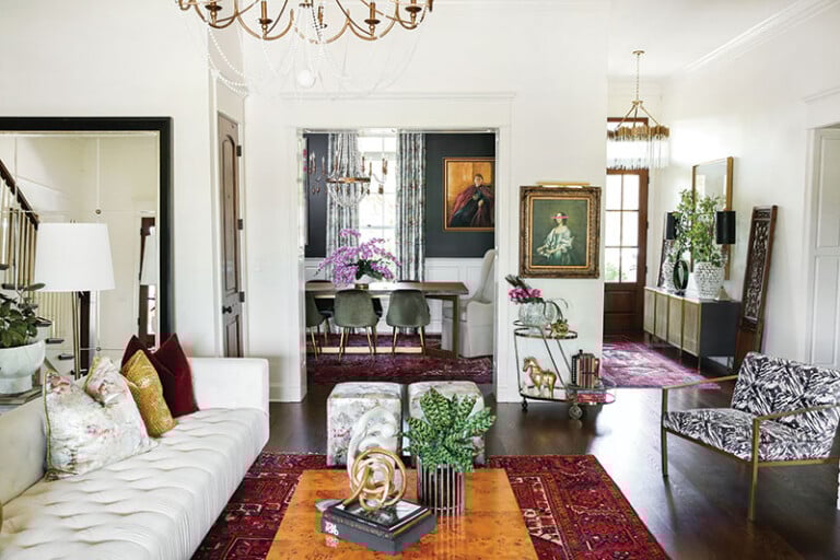 A Lake Charles Home Goes Modern Boho - louisianalife.com