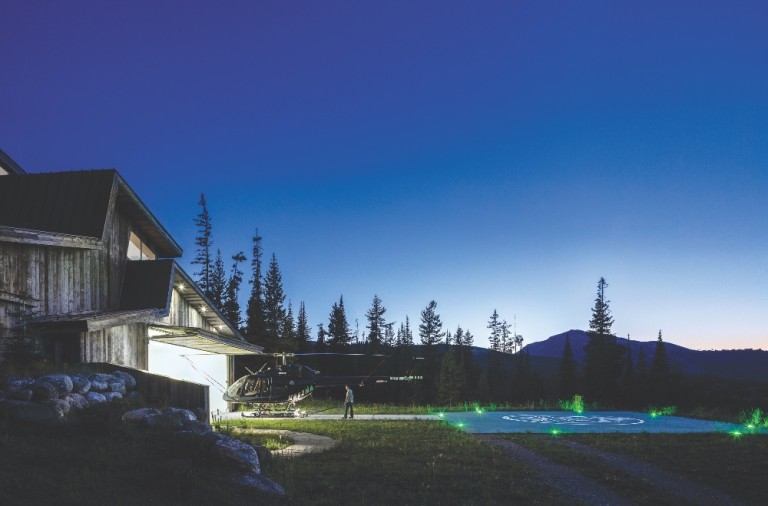 At Home in a Helicopter Studio - Mountain Living