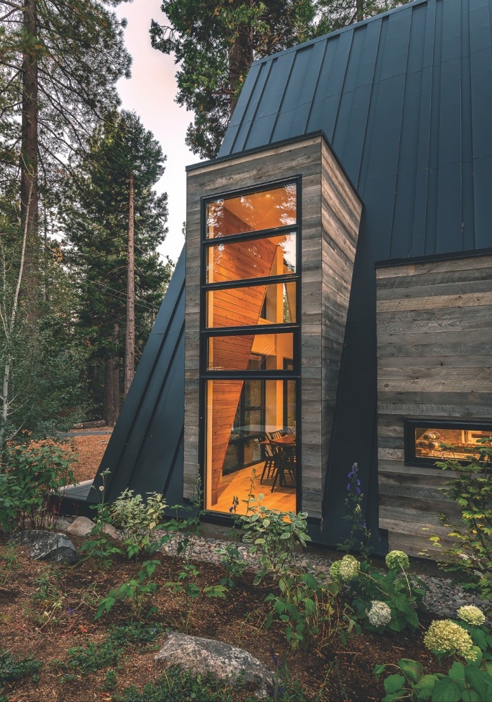 At Home in an A-Frame - Mountain Living