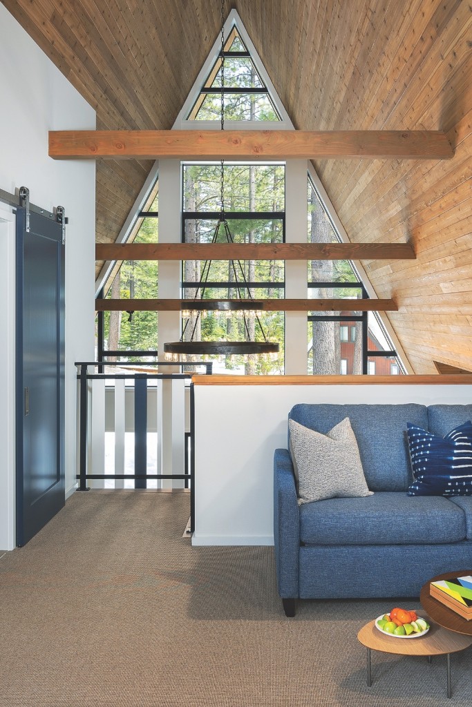 At Home in an A-Frame - Mountain Living