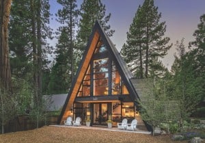 At Home in an A-Frame - Mountain Living