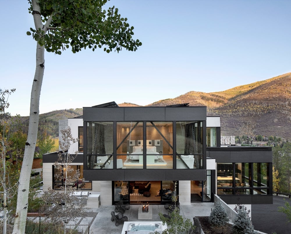 A Modern Mountain Home Inspired by Views - Mountain Living
