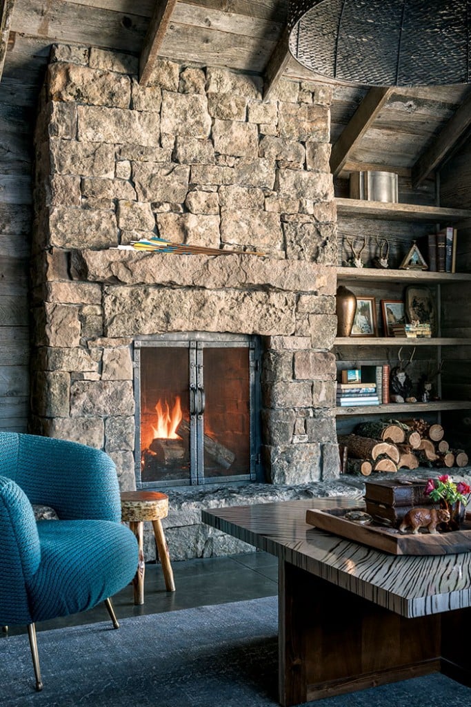 18 Dreamy Mountain Home Fireplaces - Mountain Living
